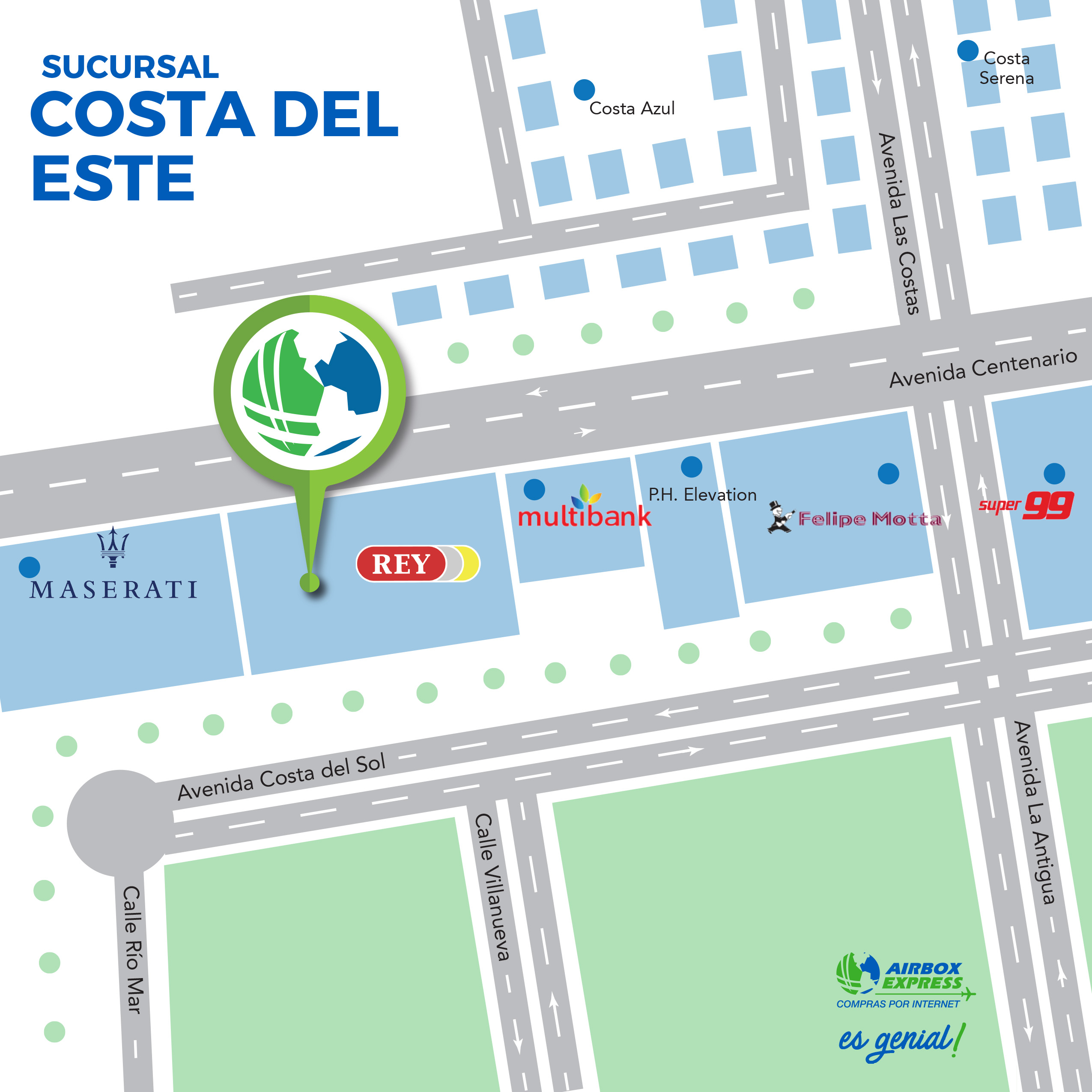 Sucursales - Airbox